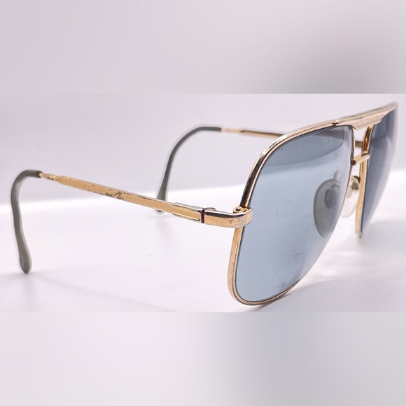 Luxottica | Accessories | Luxottica Gold Pilot Sunglasses Frames Only ...